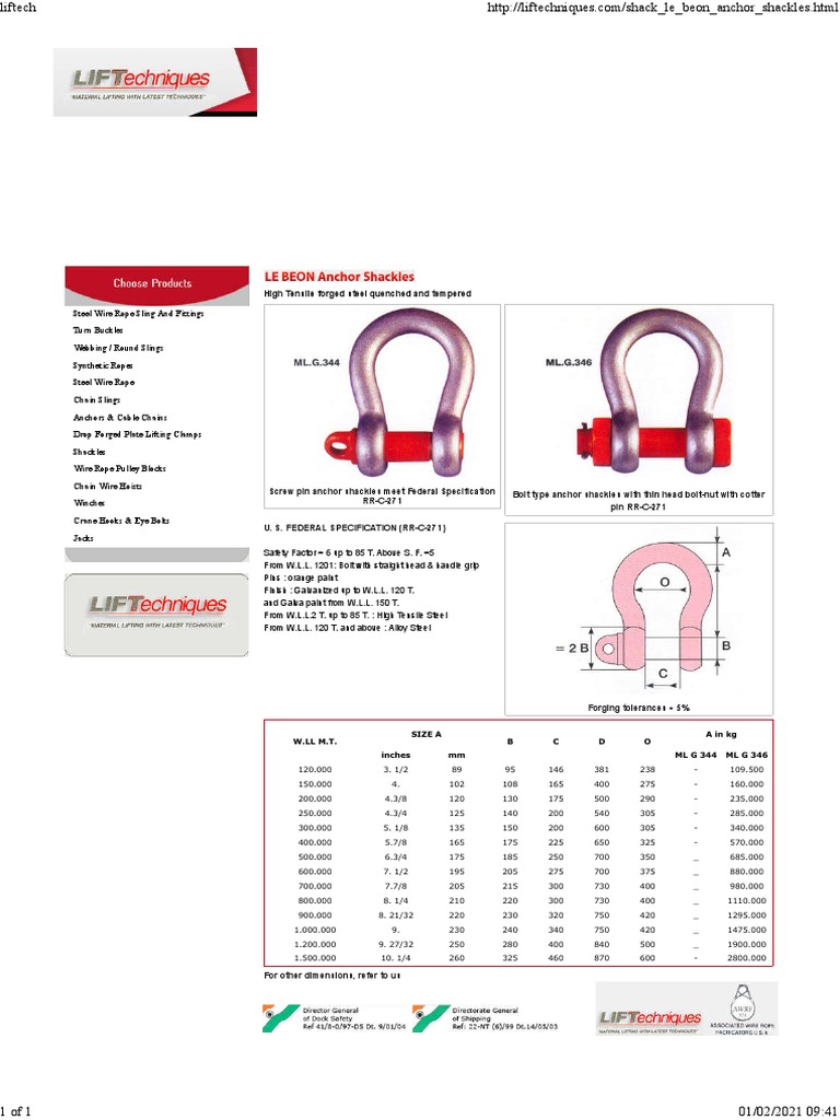 Liftech-Le Beon | PDF | Rope | Screw