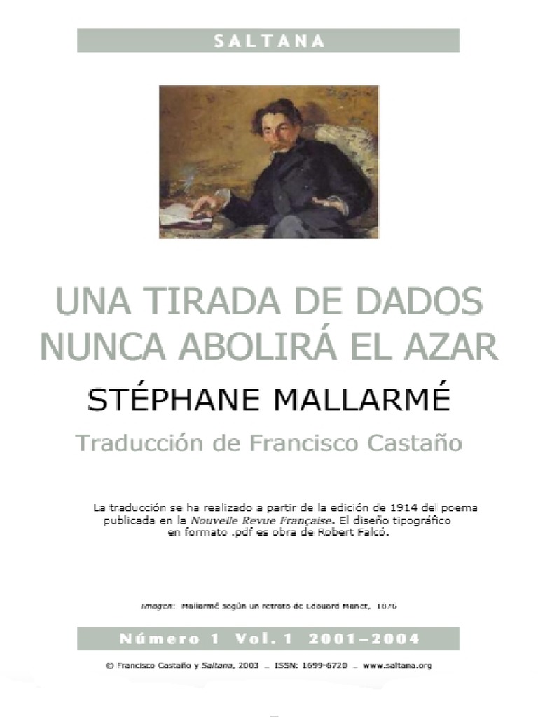 Mallarme - Una Tirada de Dados | PDF