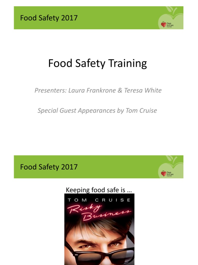 Food Safety Training Essentials 2017 | PDF | Foodborne Illness | Foods