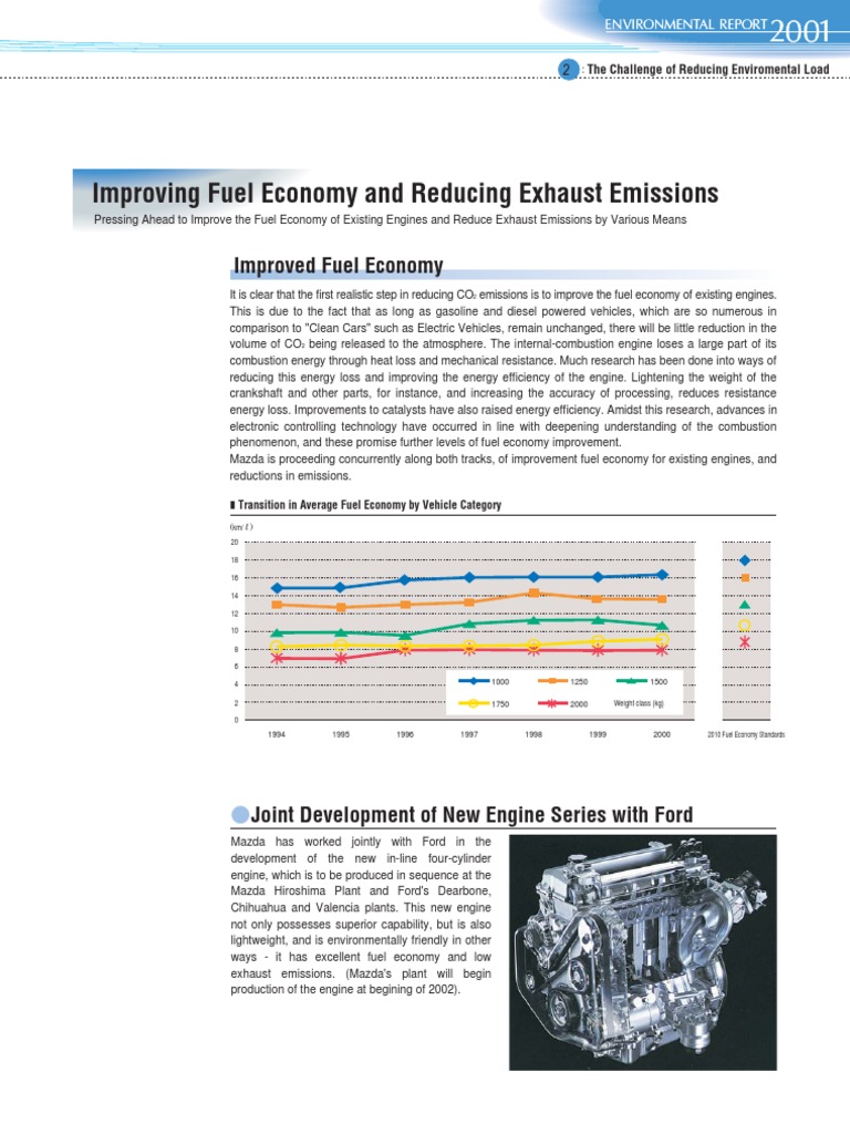 Mazda Engines Including DITD | PDF | Internal Combustion Engine | Fuel ...