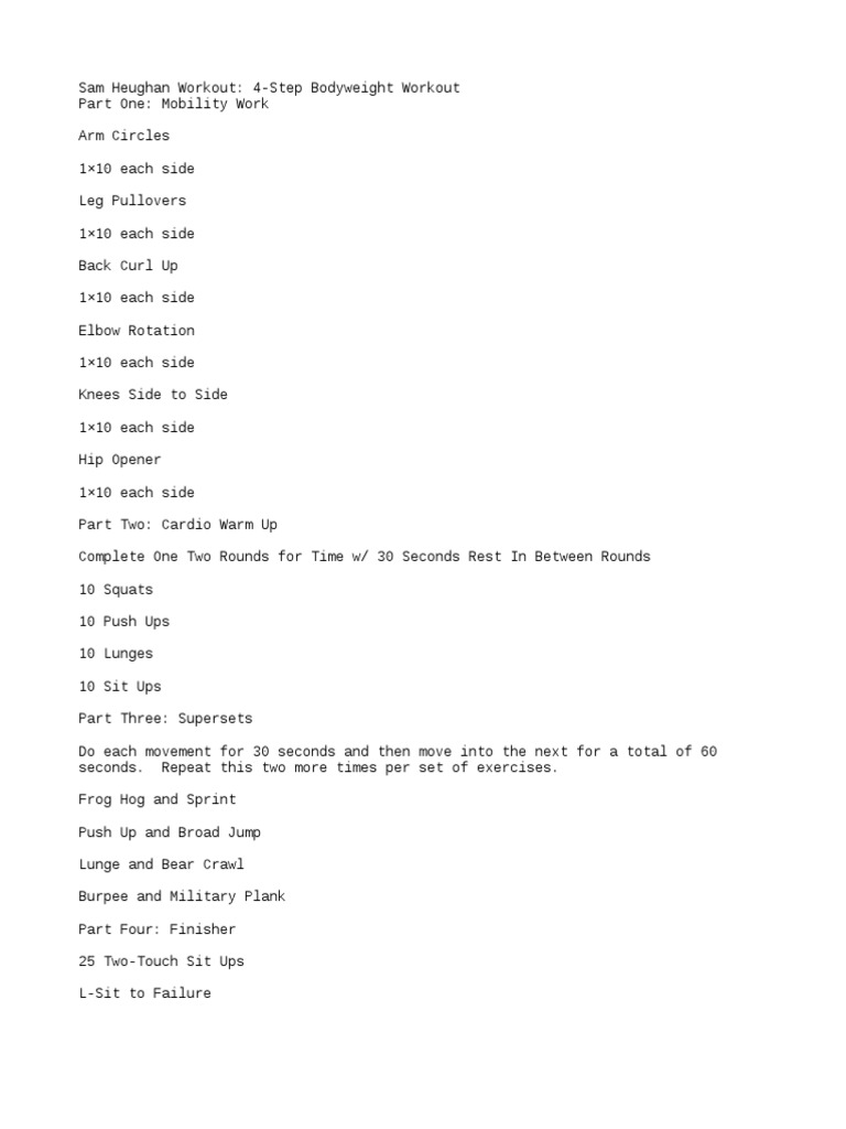 Sam Heughan Workout Routine and Diet Plan Train For Outlander With ...