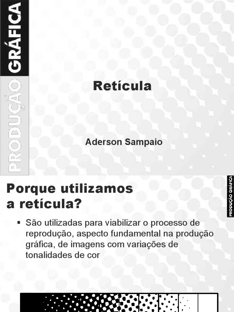 Reticula | PDF | Impressão | Design gráfico