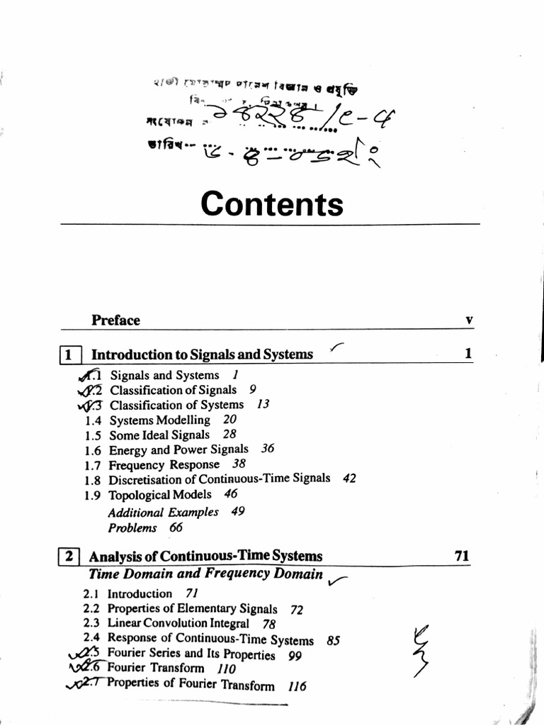 Introduction To Signals and Systems | PDF