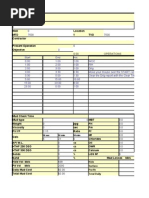Daily Drilling Report Template | PDF | Geotechnical Engineering | Civil ...
