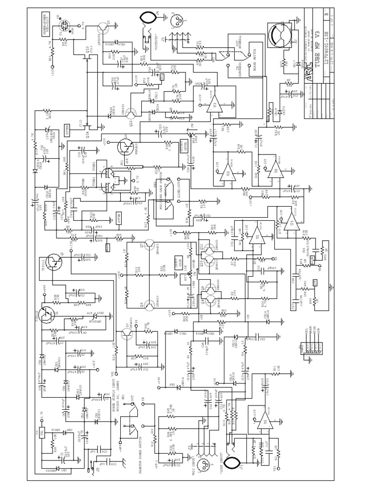 ART Tube Pre M3 SCH | PDF