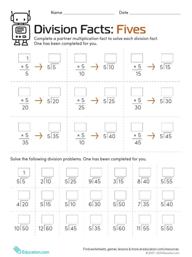 Division Basics More Division Facts | PDF