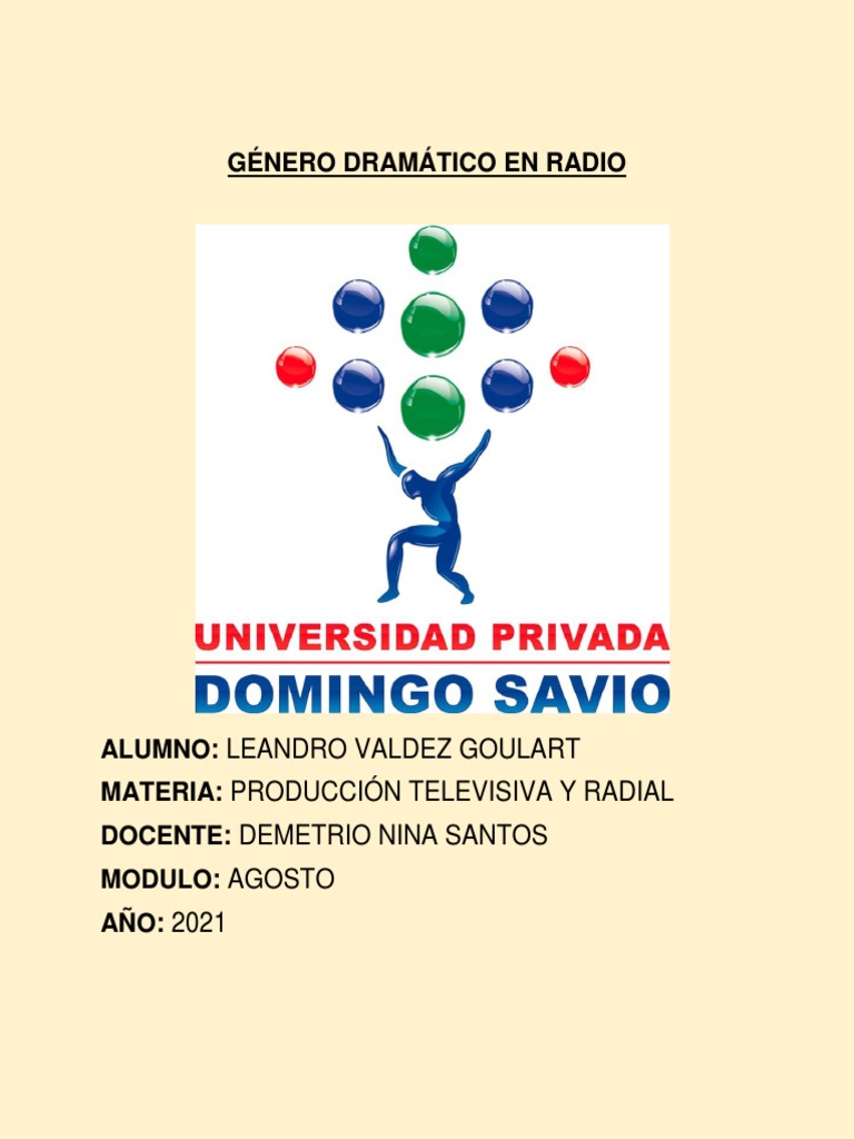 Mapa Mental Genero Dramatico | PDF