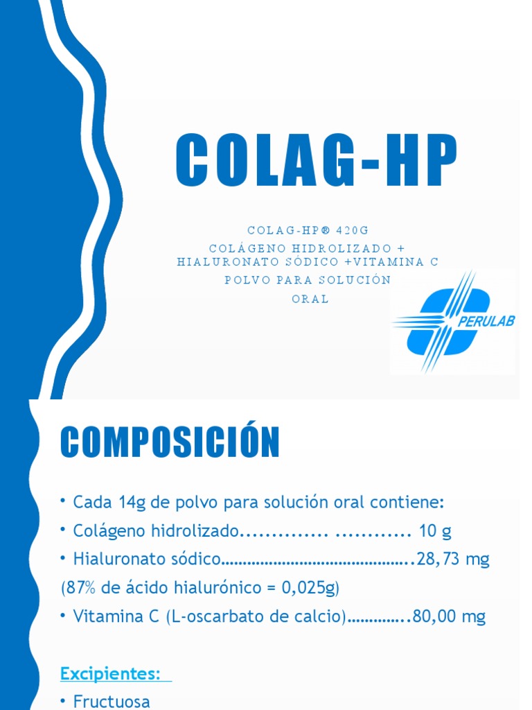 Colag HP | PDF | Osteoartritis | Articulación