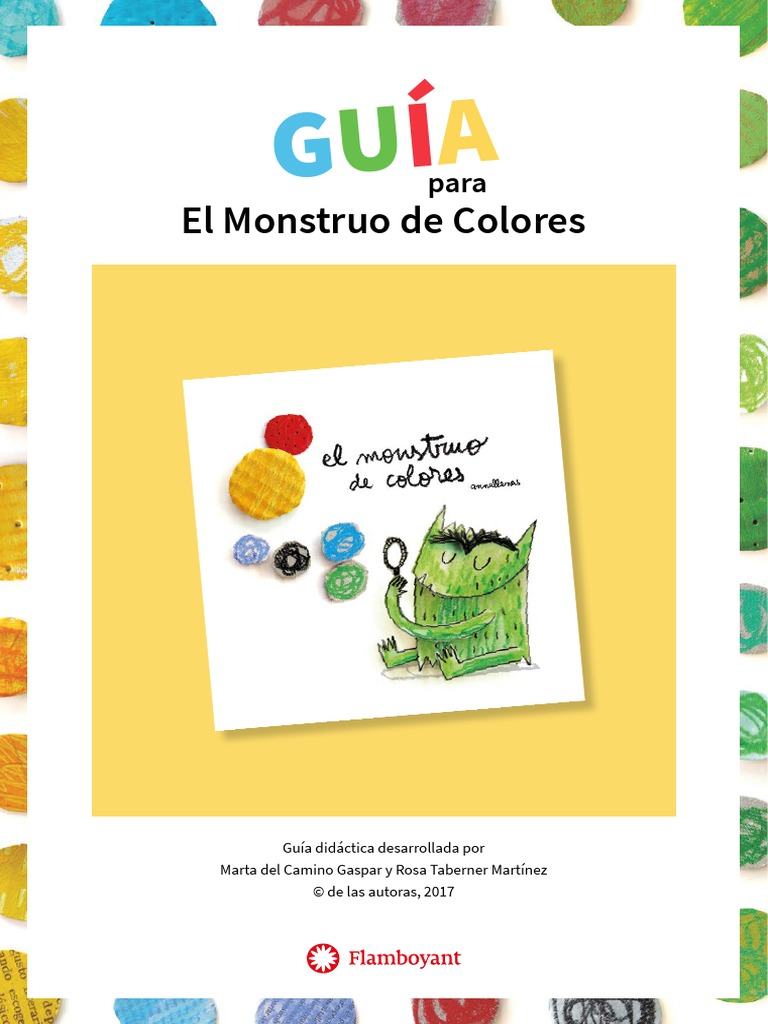 Guía - EL Monstruo de Colores - ES | PDF | Las emociones | Educación ...