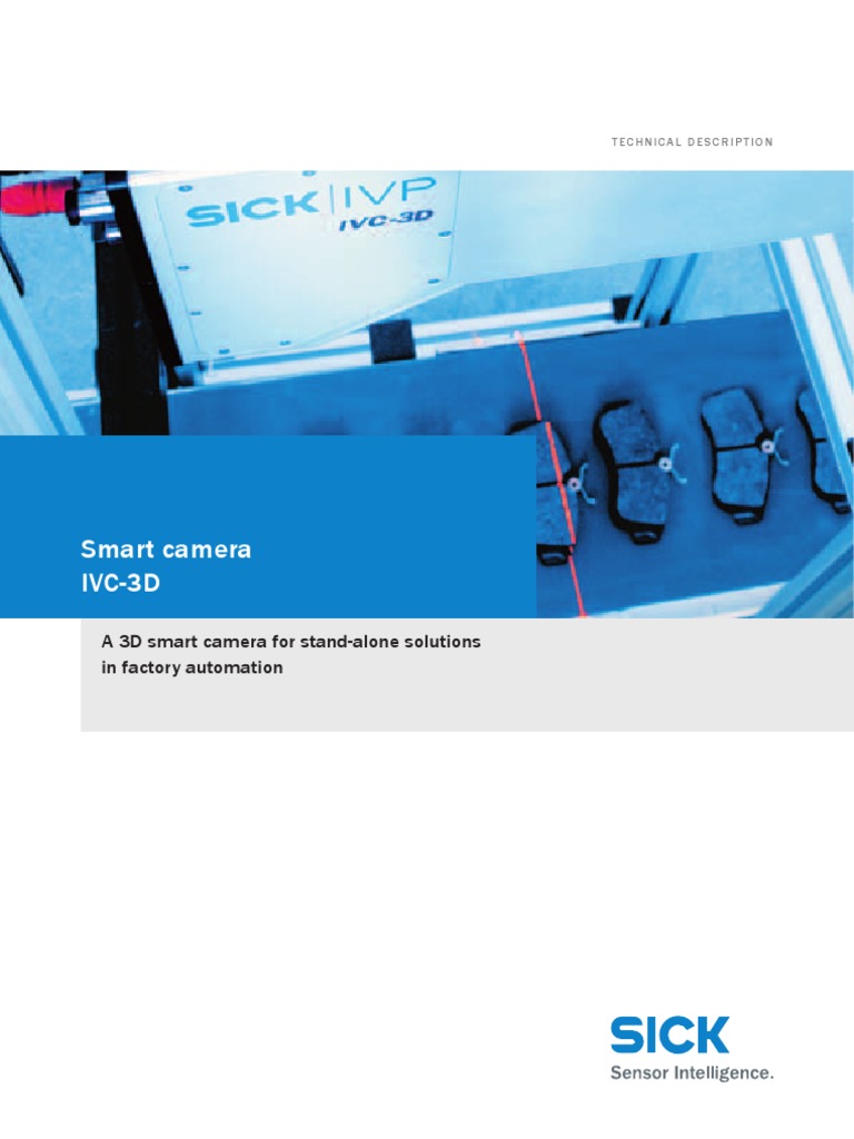 A 3D Smart Camera For Stand-Alone Solutions in Factory Automation | PDF ...