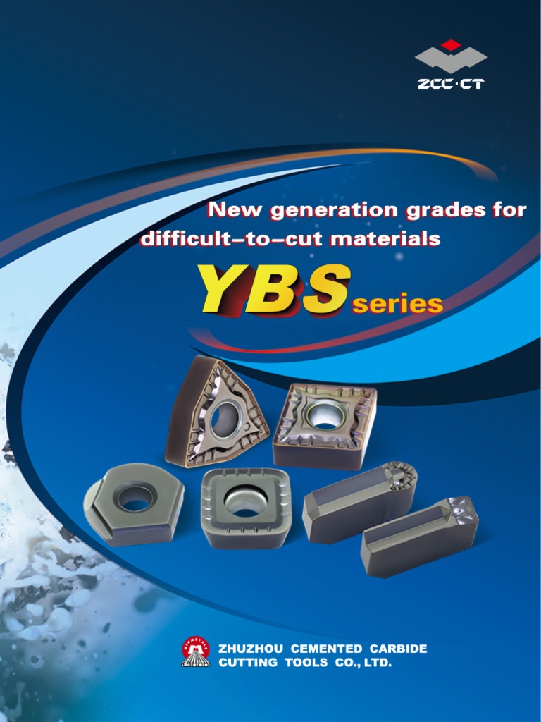 YBS Grades For Difficult-To-Cut Materials | PDF | Industrial Processes ...