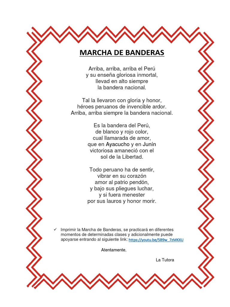 Marcha de Banderas | PDF