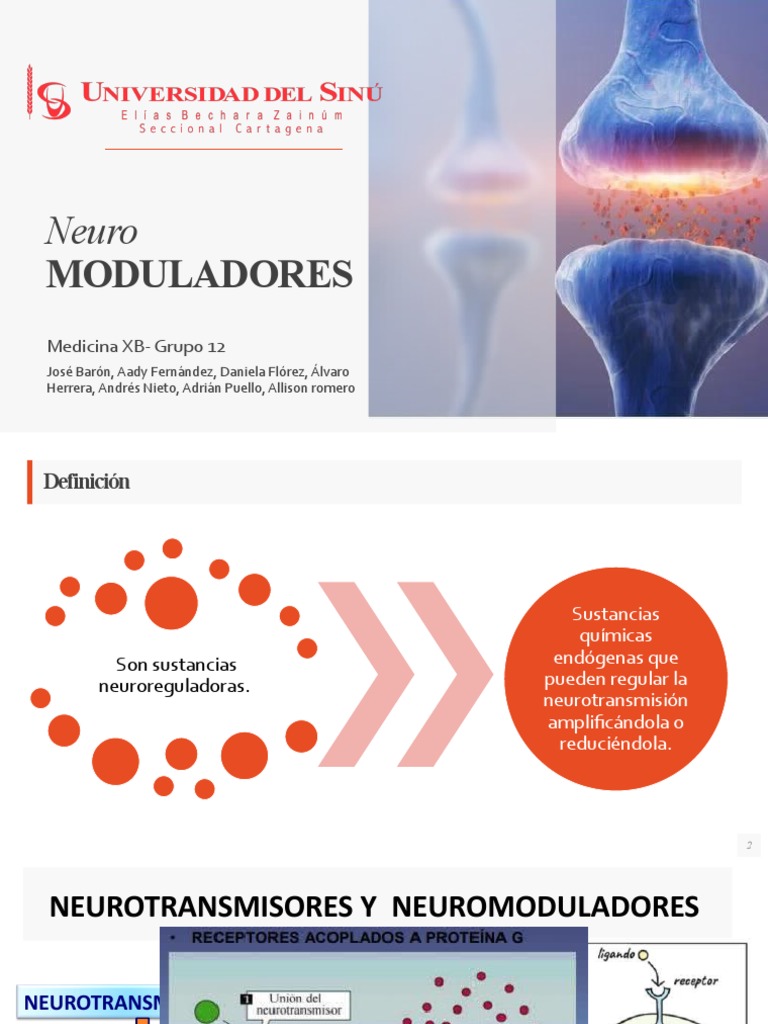 NEUROMODULADORES | PDF | Dolor | Canal de iones