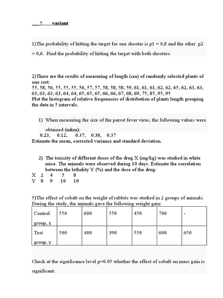 7 Variant | PDF | Teaching Methods & Materials | Science & Mathematics
