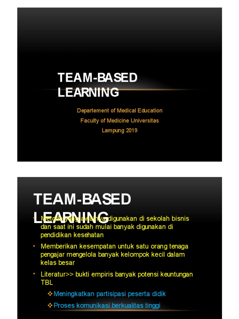 MIS - Team Based Learning | PDF