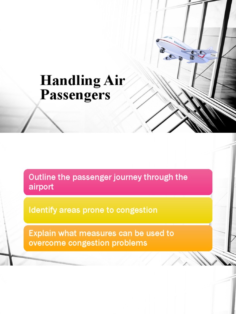 3 Handling Air Passengers | PDF | Transport | Aviation