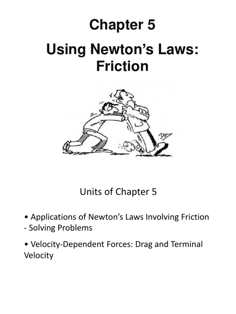 Using Newton 'S Laws: Friction | PDF | Friction | Force