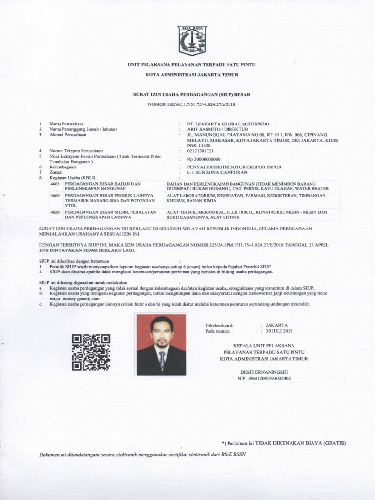 Siup (Besar) - PT - DGS | PDF