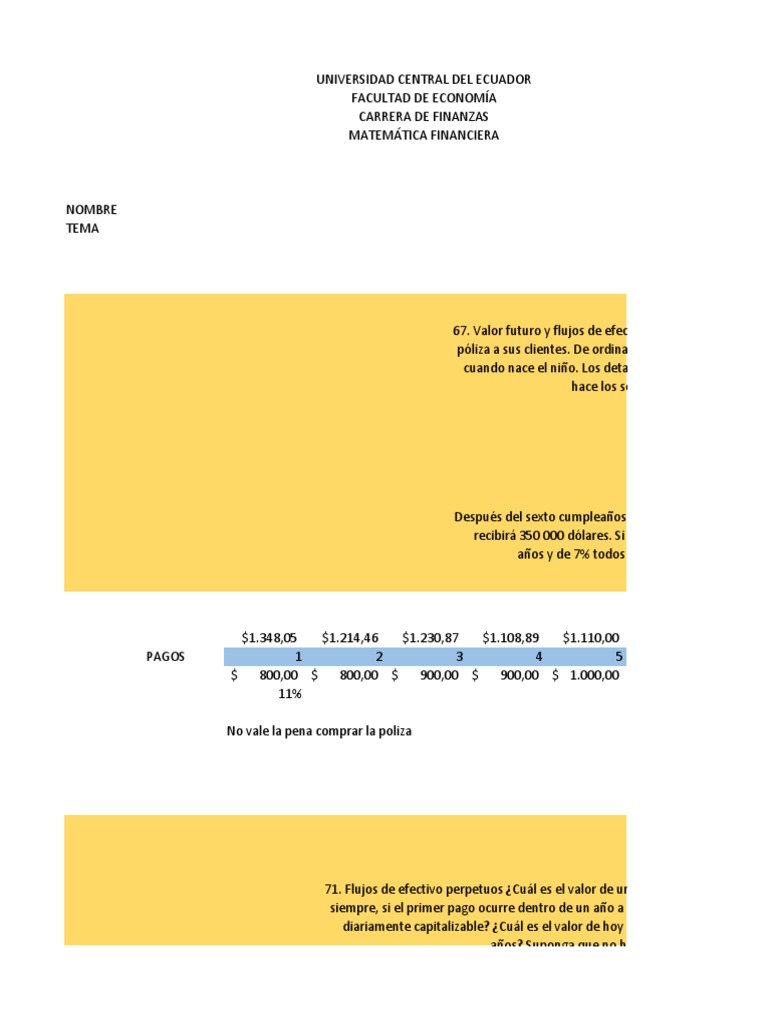 Deber 11 | PDF | Dinero | Economias