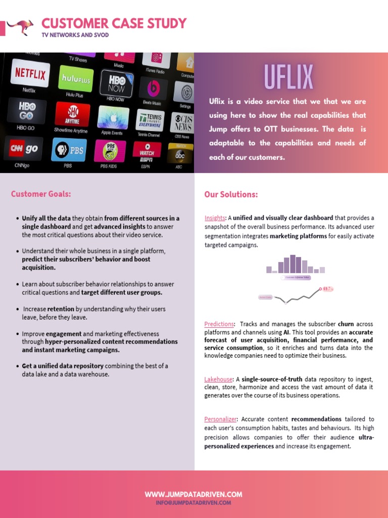 Case Study UFLIX | Download Free PDF | Marketing | Subscription ...