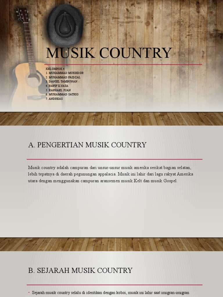 Musik Country | PDF | Perjalanan | Sejarah
