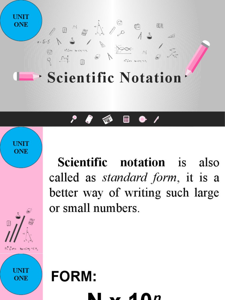 Understanding Scientific Notation | PDF | Numbers | Mathematical Concepts