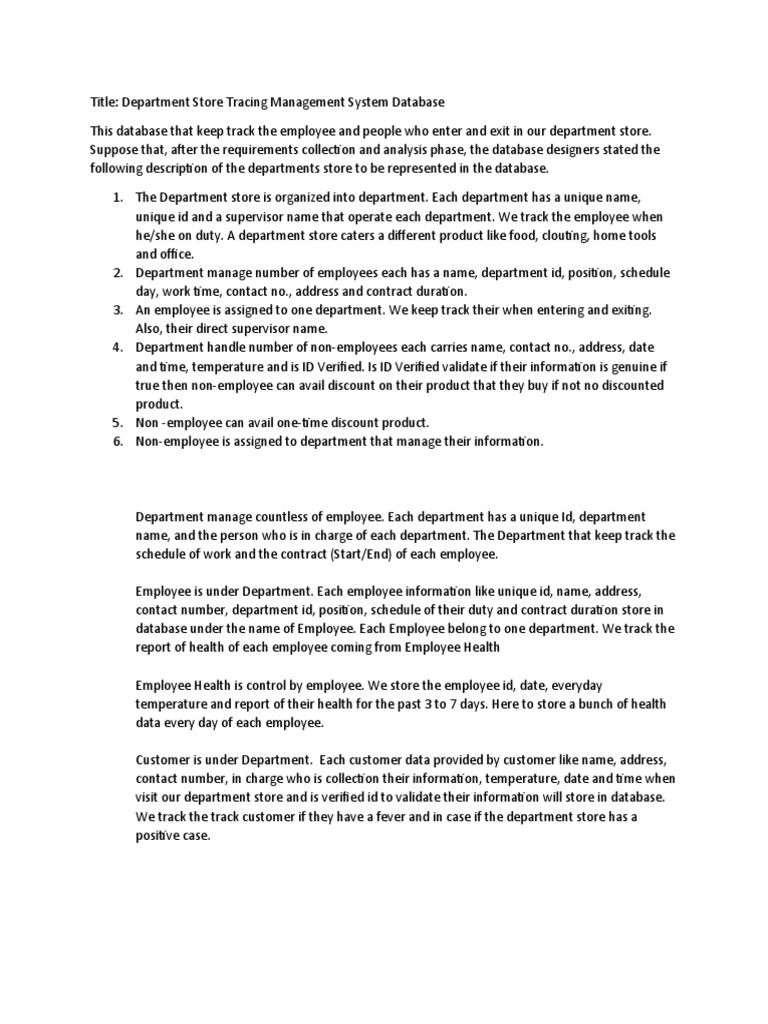 Database Proposal | PDF | Databases | Information Science