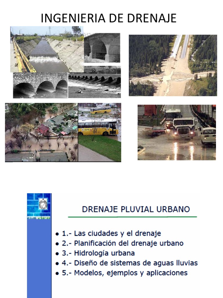 Drenaje Pluvial Urbano | PDF