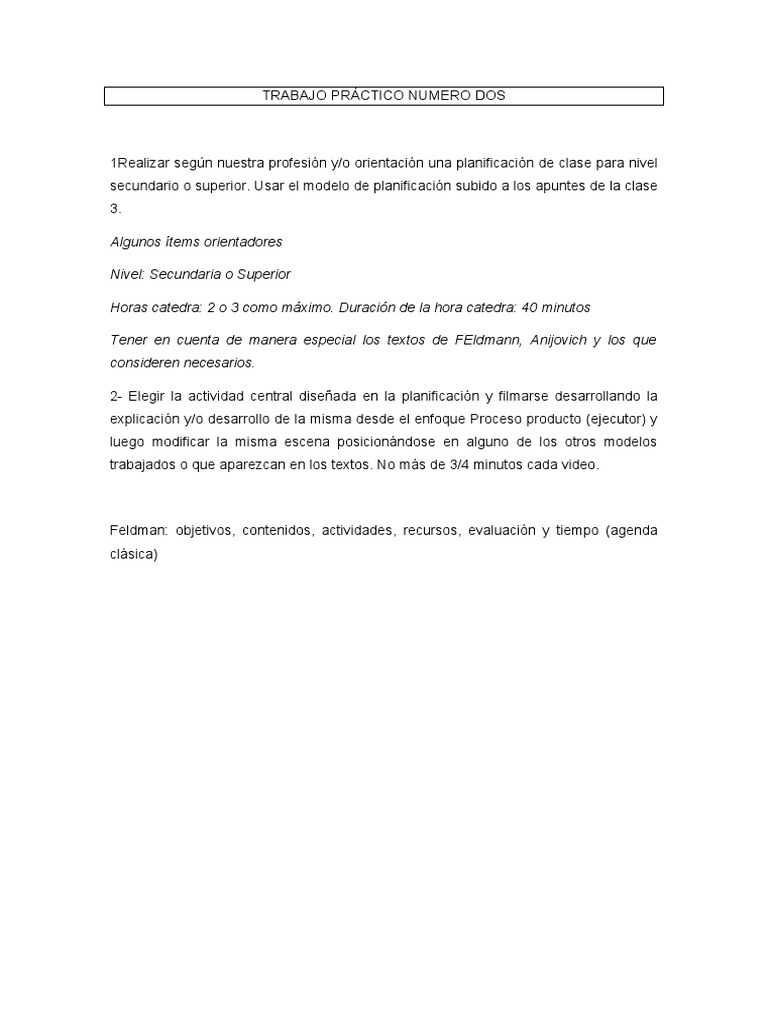 TP 2 Consigna | PDF | Arte | Tecnología