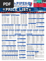 Steel and Pipe Price List 2025 | PDF | Iron | Steel