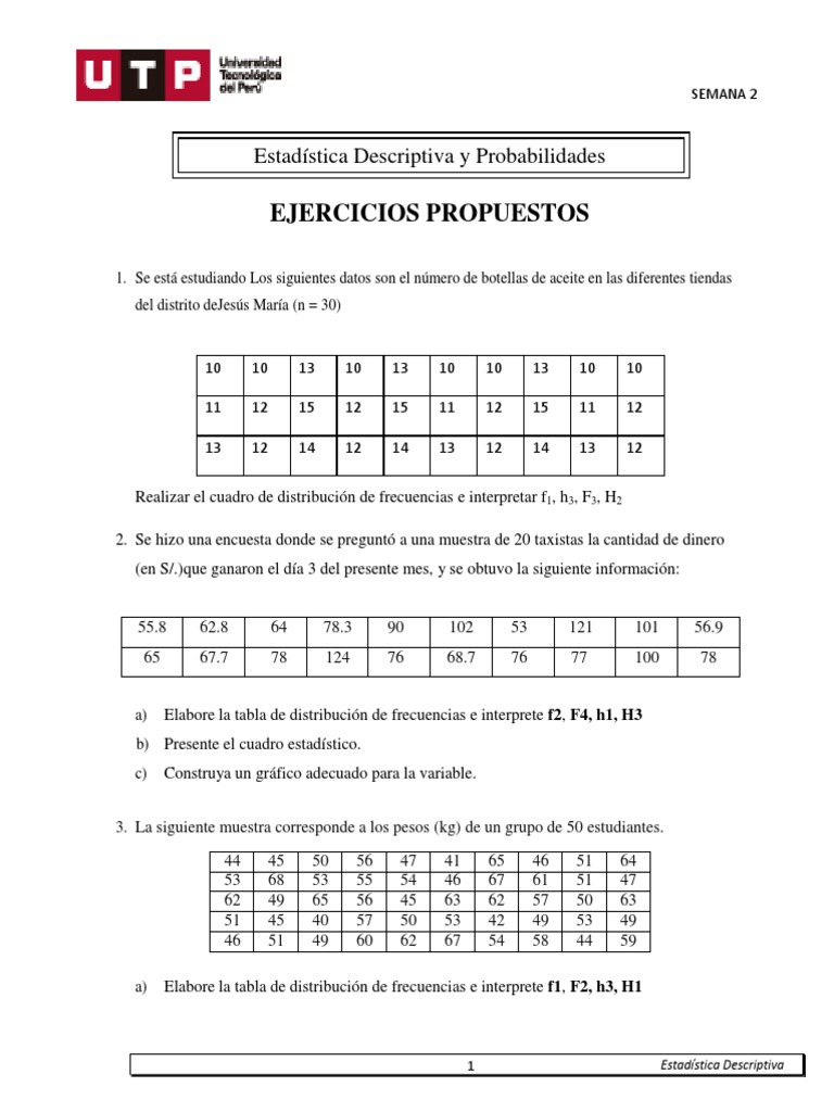 S02.s1 - Resolver Ejercicios | PDF