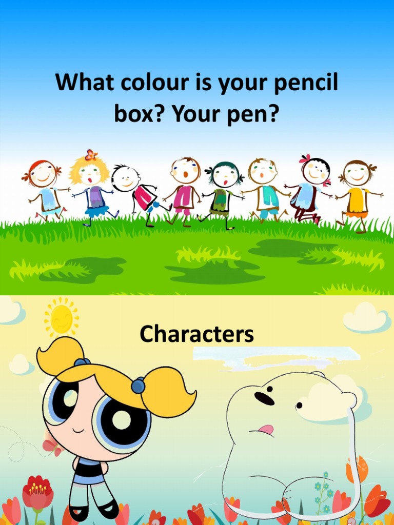Describing Classroom Objects and Colors | PDF
