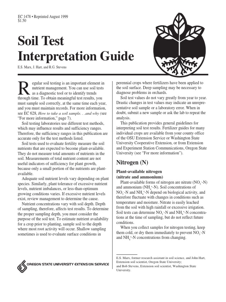 Soil Test Interpretation EUROCODE 1999 | PDF | Soil | Ph