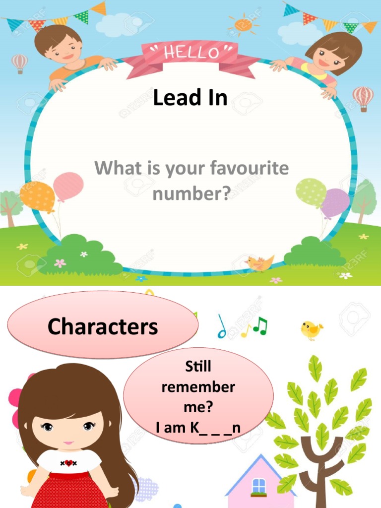 Lead In: What Is Your Favourite Number? | PDF