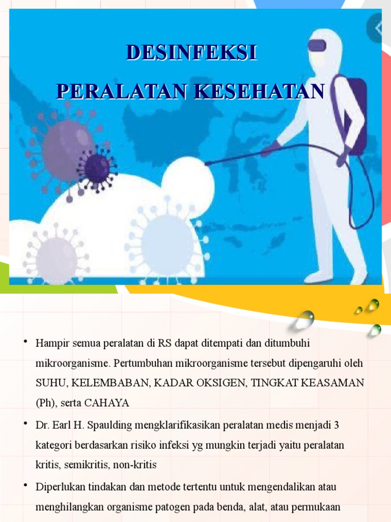 Metode Desinfeksi Alat Kesehatan | PDF