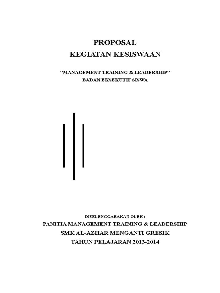 MANAGEMENT AND LEADERSHIP TRAINING PROPOSAL | PDF