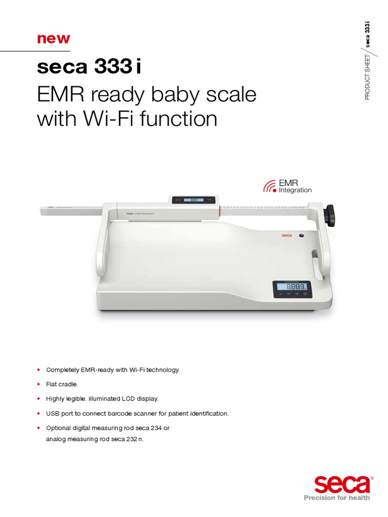 Seca PST 333i Int en | PDF | Electronic Health Record | Barcode