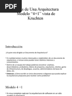 Modelo 4+1 Vistas de Kruchten | PDF | Lenguaje de modelado unificado ...