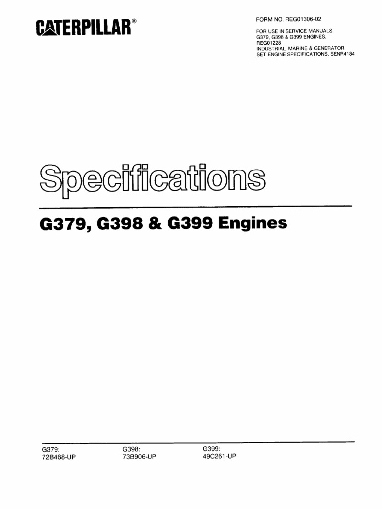 G379, G398 - G399 specREV1 | PDF