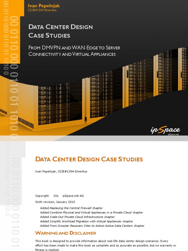 Data Center Design Case Studies | PDF | Router (Computing) | Virtual ...
