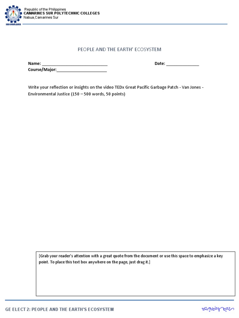 (Reflection) Earth Science | PDF