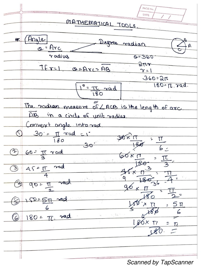 Mathematical Tools | PDF