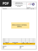 Piping Design Quick Reference Card | PDF