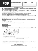 Pagsusuri Sa Dulang Musikal Na Mabining Mandirigma W4 | PDF