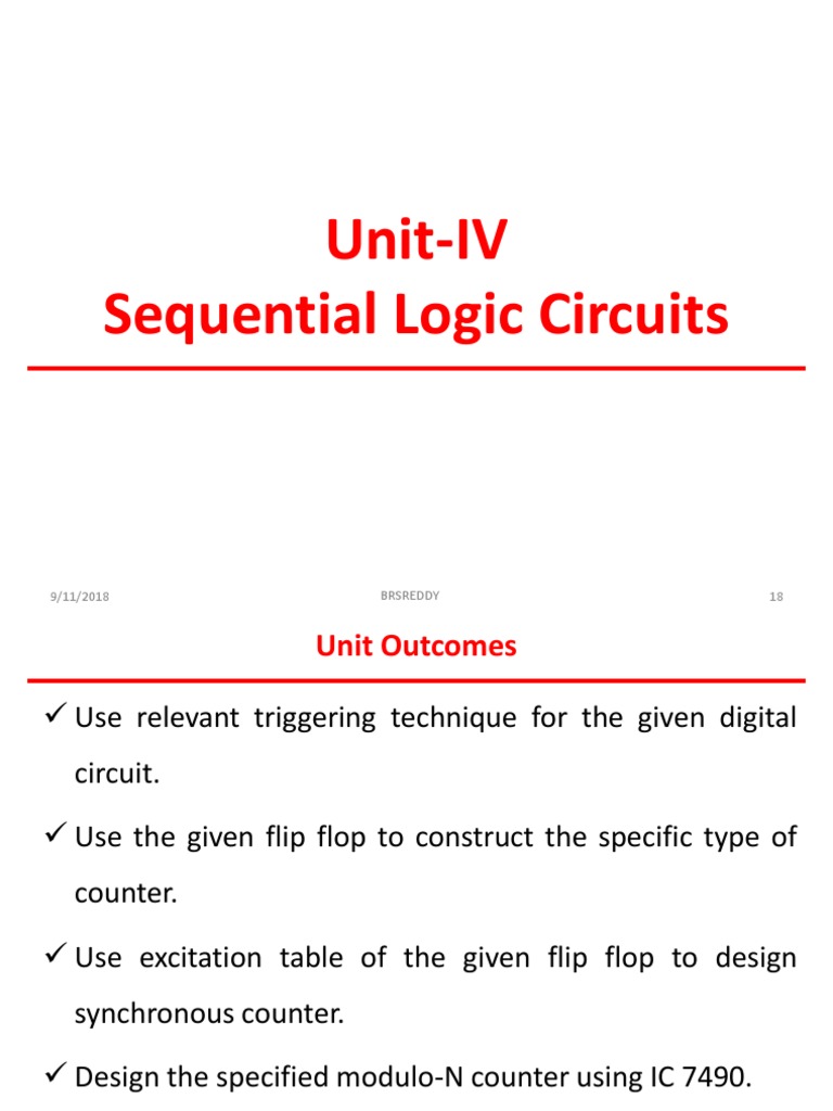 Sequential CKTS Modified | PDF | Logic Gate | Computing