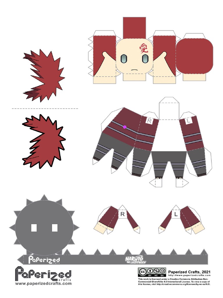 Papercraft Naruto Shippuden