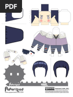 Naruto - Shippuden - Obito Uchiha Papercraft | PDF