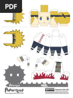 Naruto - Shippuden - Gaara Papercraft | PDF