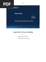 Aspen Plus V11 | PDF | Chemical Reactor | Simulation