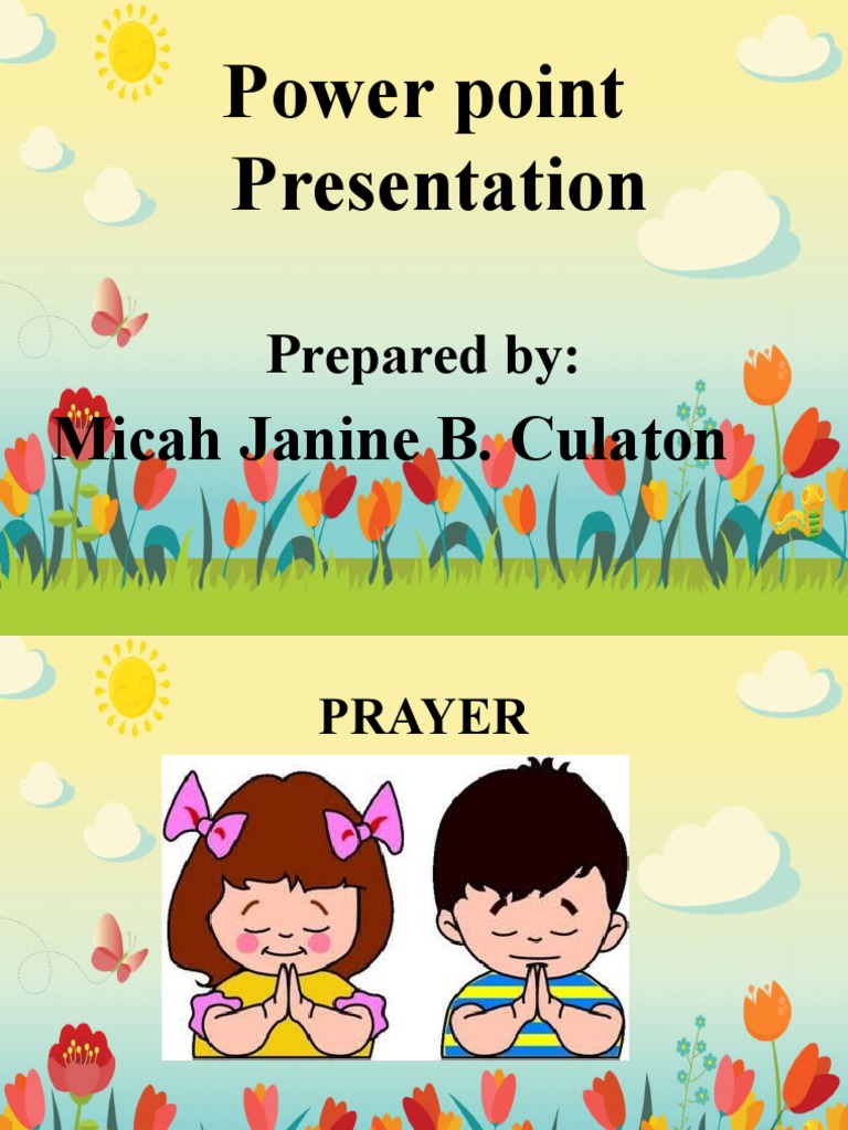 Power Point Presentation: Prepared by | PDF